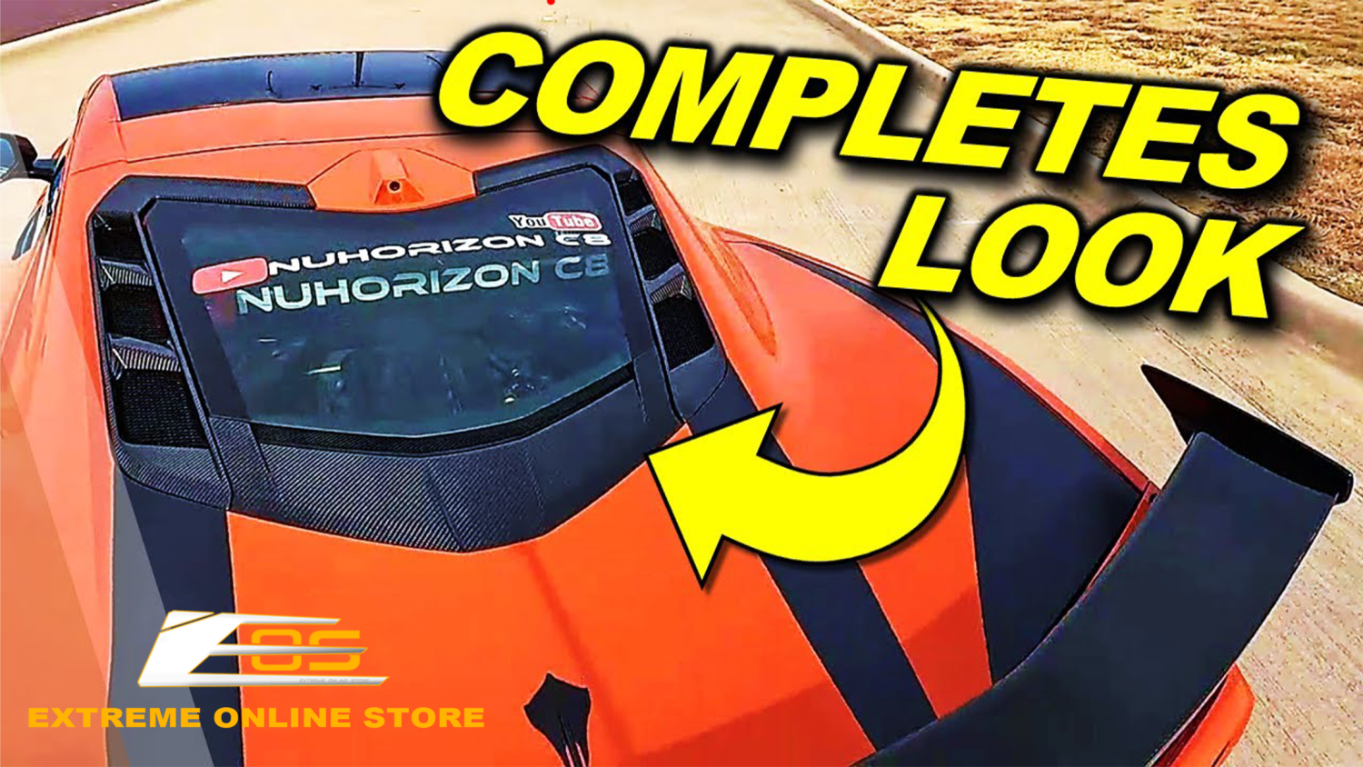 The Extreme Online Store | Corvette C8 Coupe Carbon Fiber Rear Window