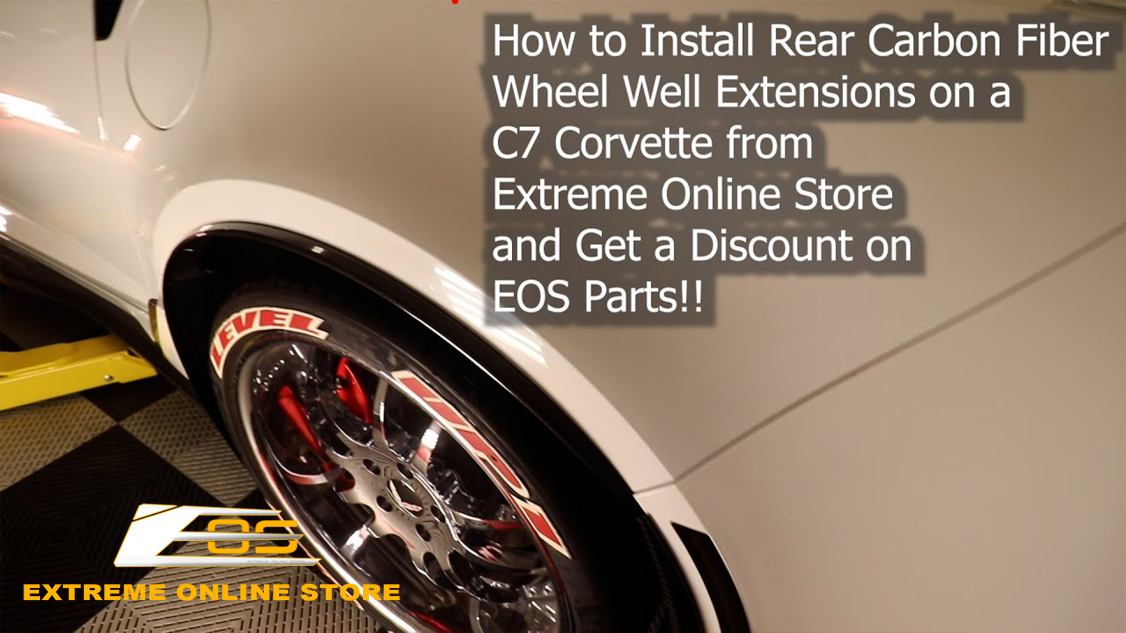 Extreme Online Store | Corvette C7 Rear Quarter Extension Installed by