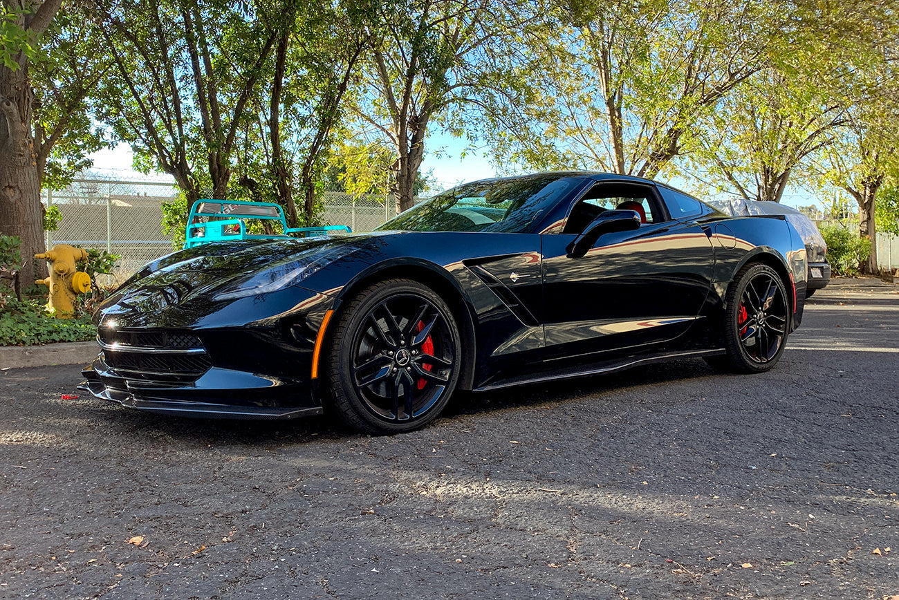 Corvette C7 Z06 Conversion Side Skirts Rocker Panels Installation Manu ...