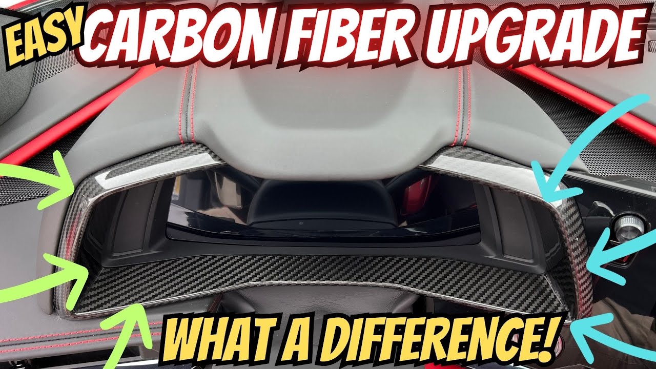 Corvette C8 Speedometer Gauge Cluster Cover Installation Extreme Onlin