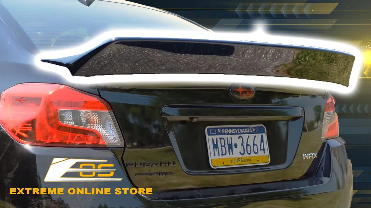 2015-21 Subaru WRX STi RB Duckbill Spoiler Installation! @StreetInspir ...