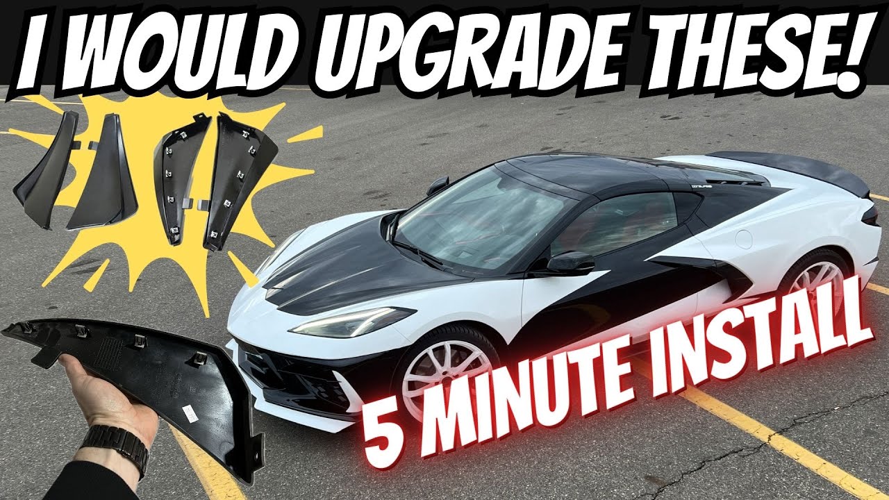 C8 XL Extended Front & Rear Splash Guard Mud Flaps Installation Extrem