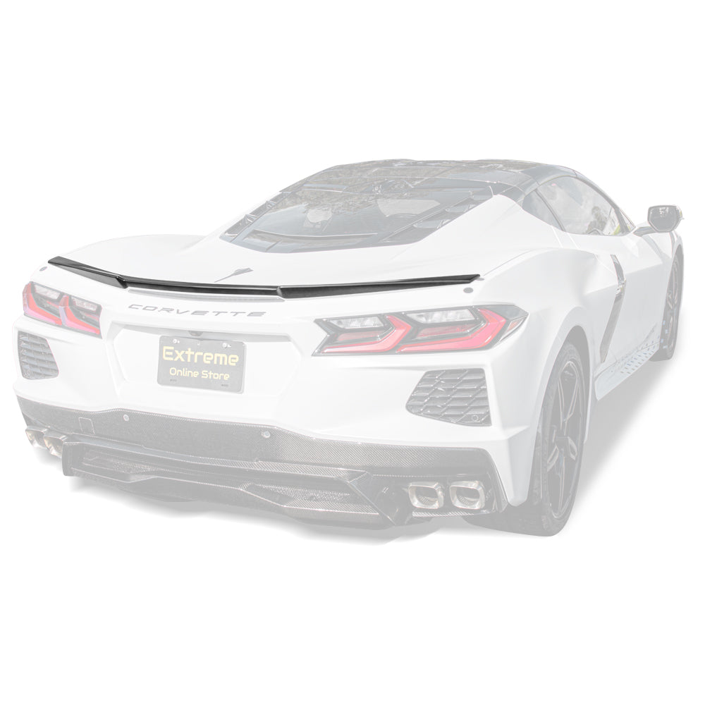 Chevrolet Corvette C8 Low Profile Rear Truck Lid Wing Spoiler – Extreme ...