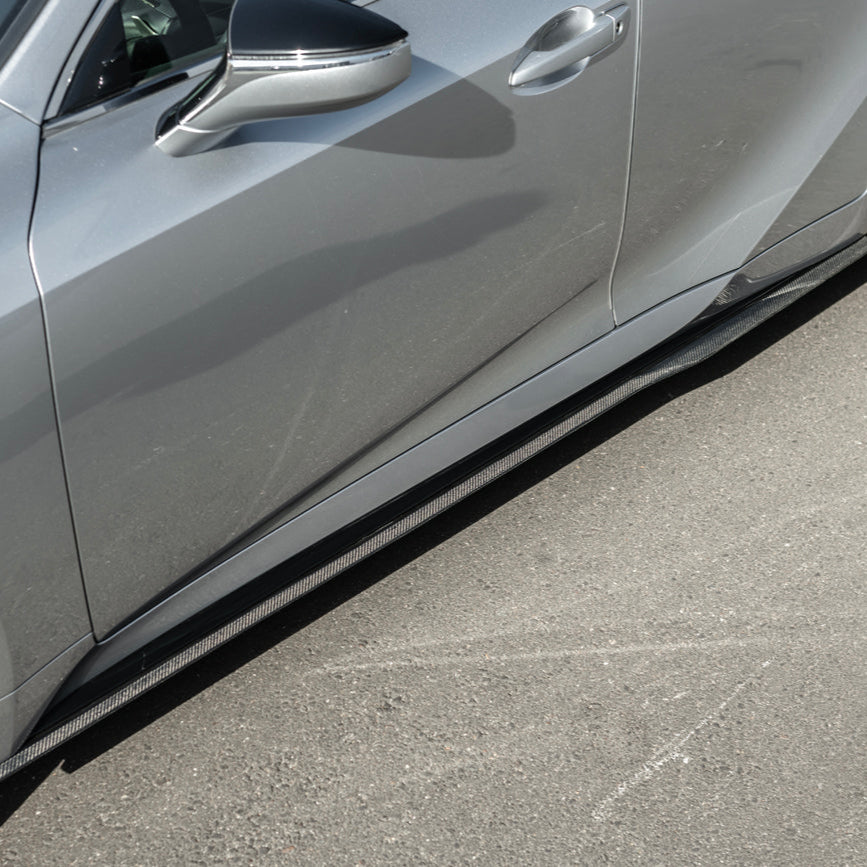2021-Up Lexus IS Novel Style Side Skirts Panel Extensions – Extreme ...