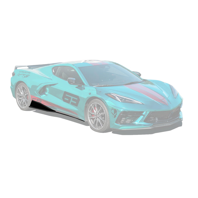 2020-Up Corvette C8 | 5VM 2Pcs Side Skirts Rocker Panel – Extreme ...