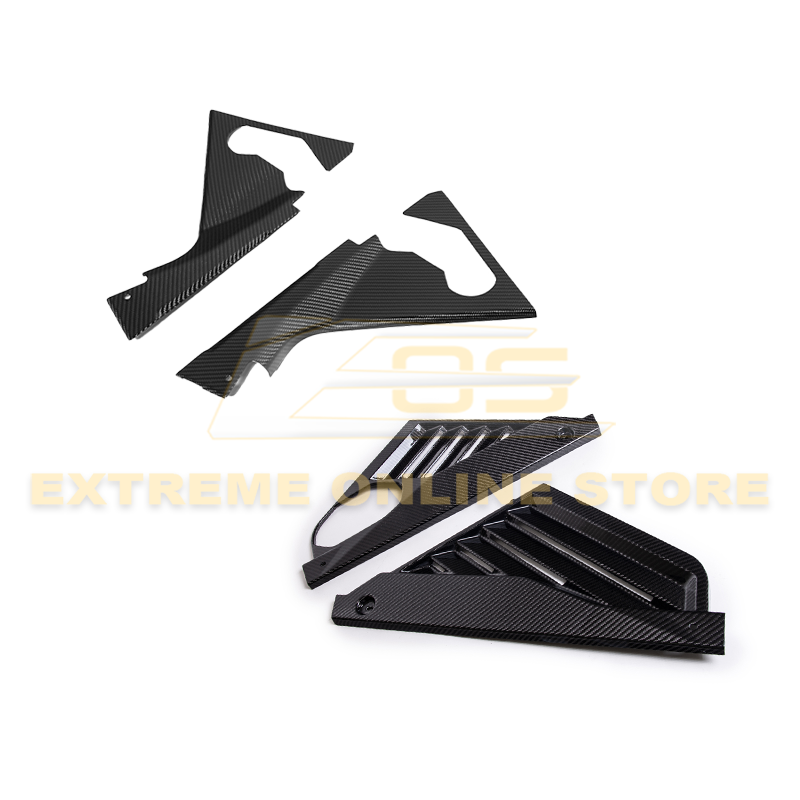 Chevrolet Corvette C8 Carbon Fiber Engine Bay Panel Cover