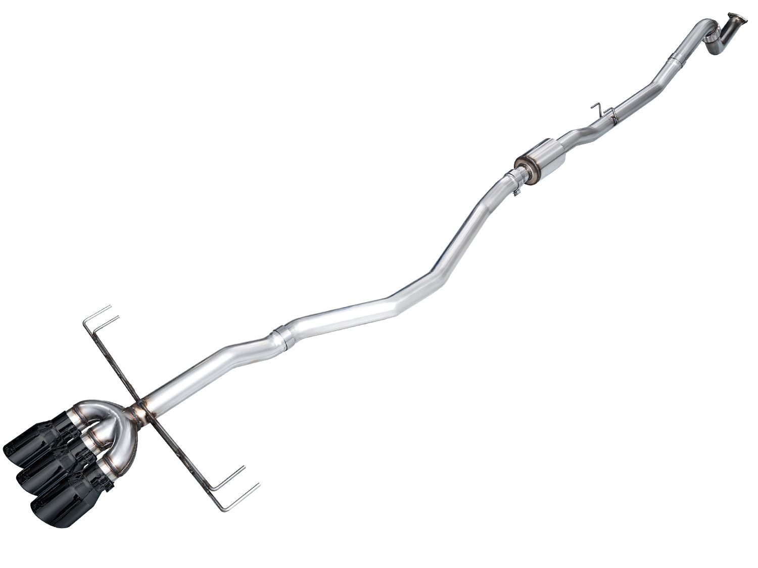 AWE Track Edition Exhaust for DE5 Integra Type-S - Triple Diamond Blac ...