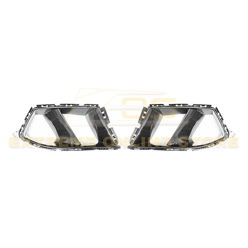 21-Up BMW G82 G83 M4 Carbon Fiber Front Air Duct Vent Cover