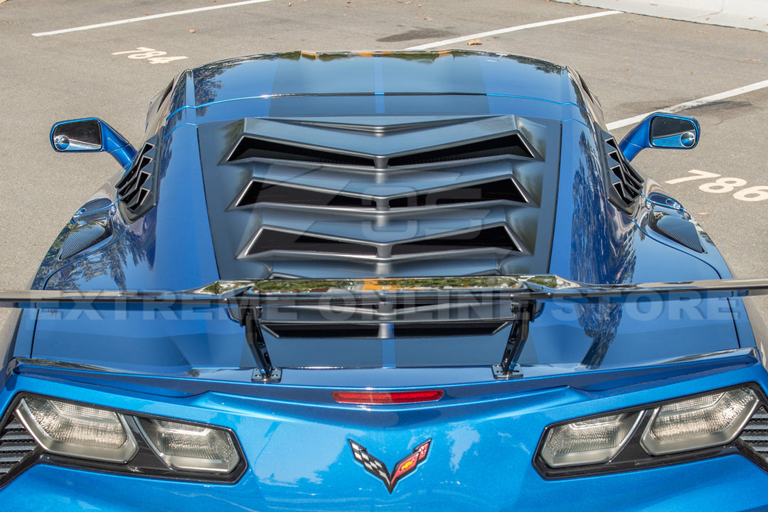 Corvette rear window louvers store