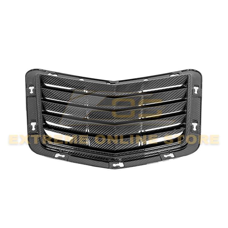 Corvette C7 Carbon Fiber Hood Vent Louver Cover | Stingray / Grand Sport