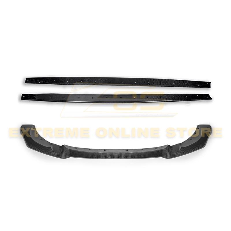 BMW F80 M3/ F82 M4 Carbon Fiber Front Splitter & Side Skirts Rocker Panels